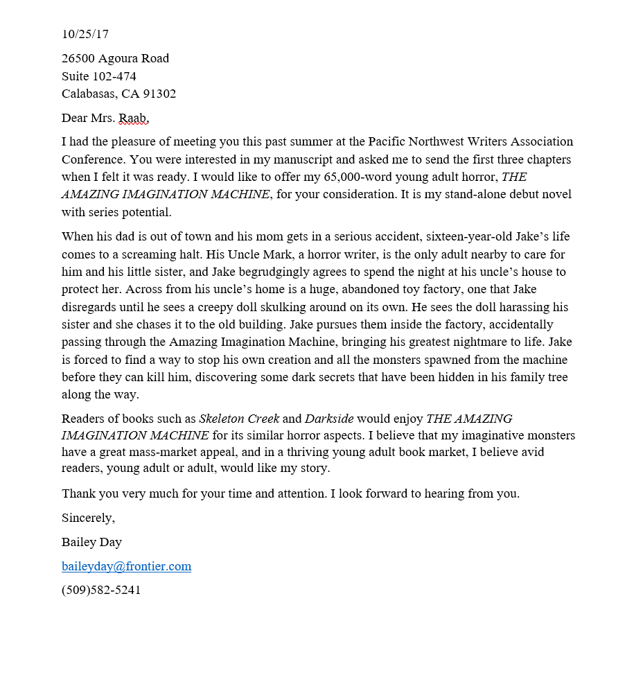 Your Query Letter Tips And Tricks Author Bailey Day Your Query Letter Tips And Tricks Author Bailey Day